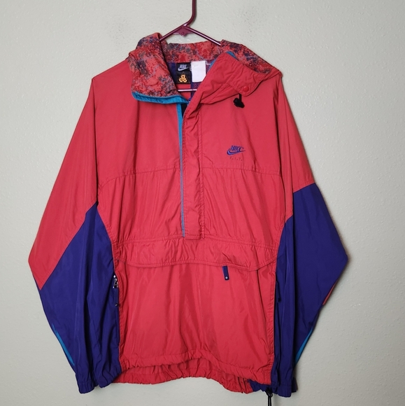 Nike ACG | Jackets & Coats | Nike Vintage 9s Acg Hooded Windbreaker ...